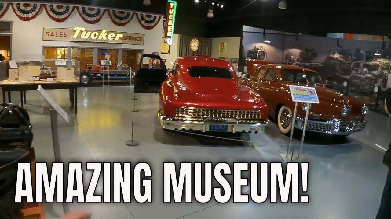 AACA Museum Tour with the Amazing Tucker Display! - YouTube