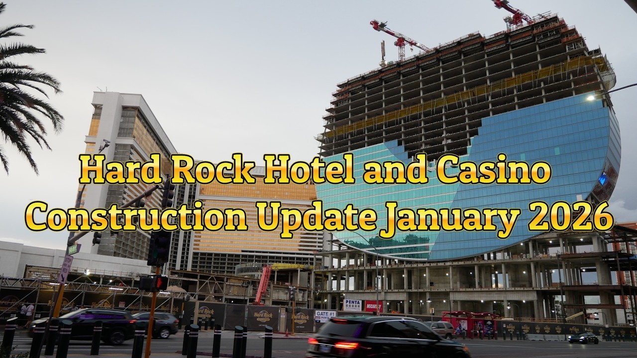 Hard Rock Hotel and Casino Construction Update January 2026 - YouTube
