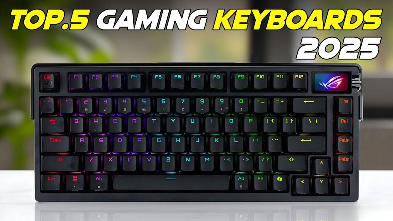 Top 5 Best Wireless Gaming Keyboards for 2025 - YouTube