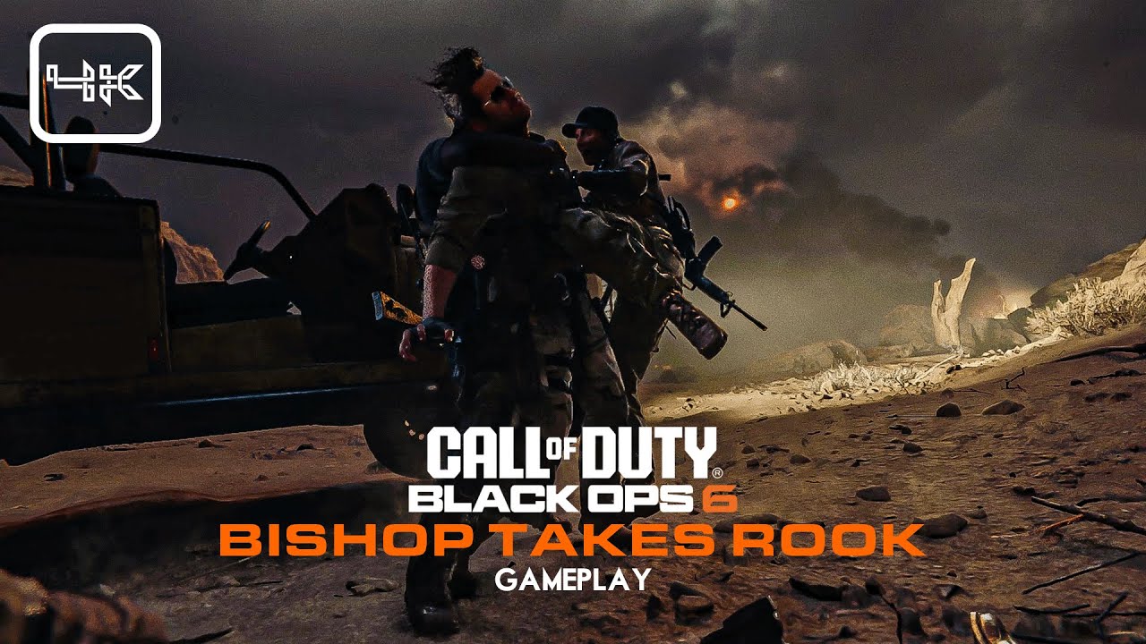Bishop Takes Rook｜Call of Duty: Black Ops 6｜IMMERSIVE [ 4K UHD ...