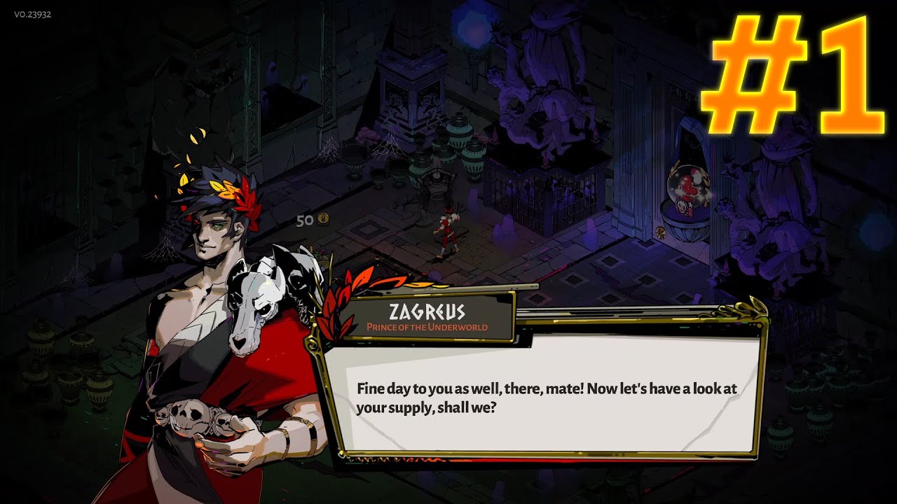 HADES-Cutscenes/Conversations/Dialogues [Part 1] - YouTube