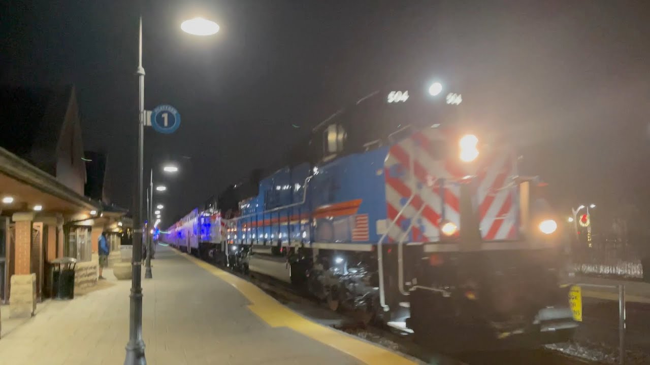 Metra SD70MAC-H #504 & F59PH #97 leads MN2139 + K5LLA Action | MD/N ...