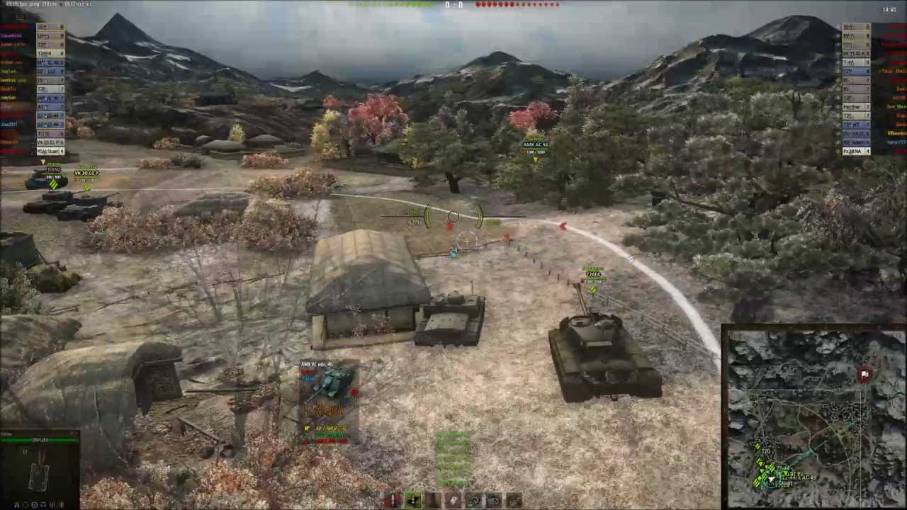 World of Tanks AT7 Gameplay with Commentary - YouTube