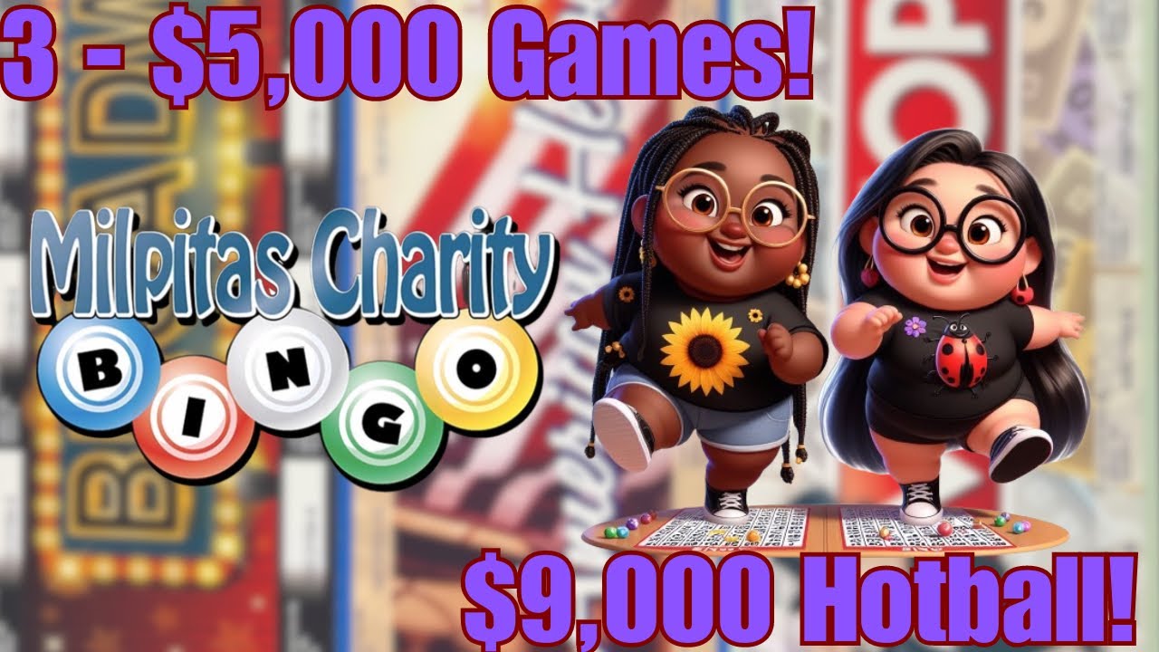 $5K Friday at Milpitas Charity Bingo! - YouTube