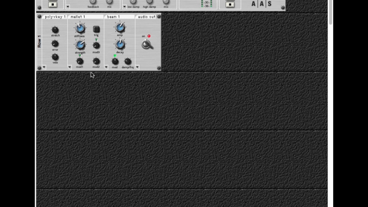 Chapter 8 | Sound Design 1 AAS Tassman Synthesizer, Physical Modeling ...