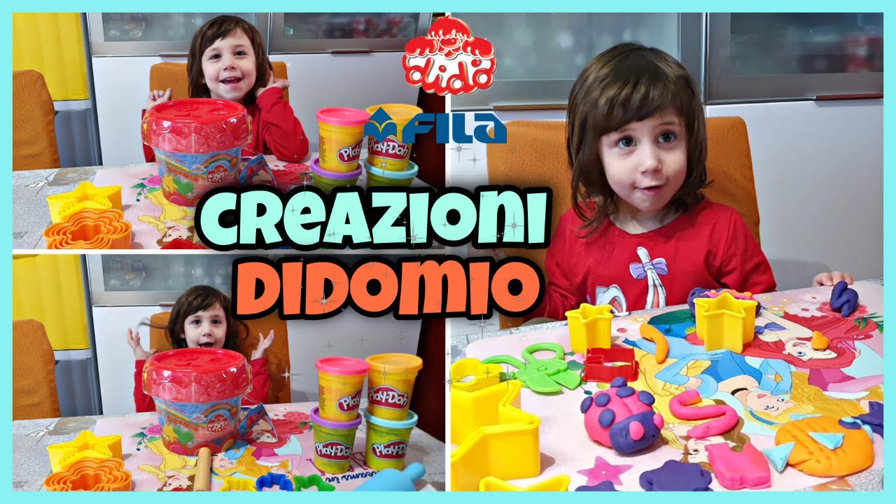 🎨Nuove creazioni con il pongo Didomio🎨by Fila - YouTube