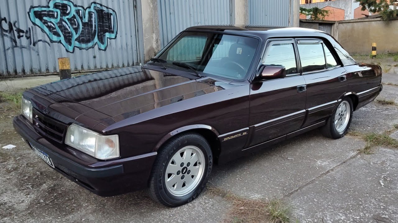 Chevrolet Opala Diplomata SE Collectors 1992- a verdadeira história da ...