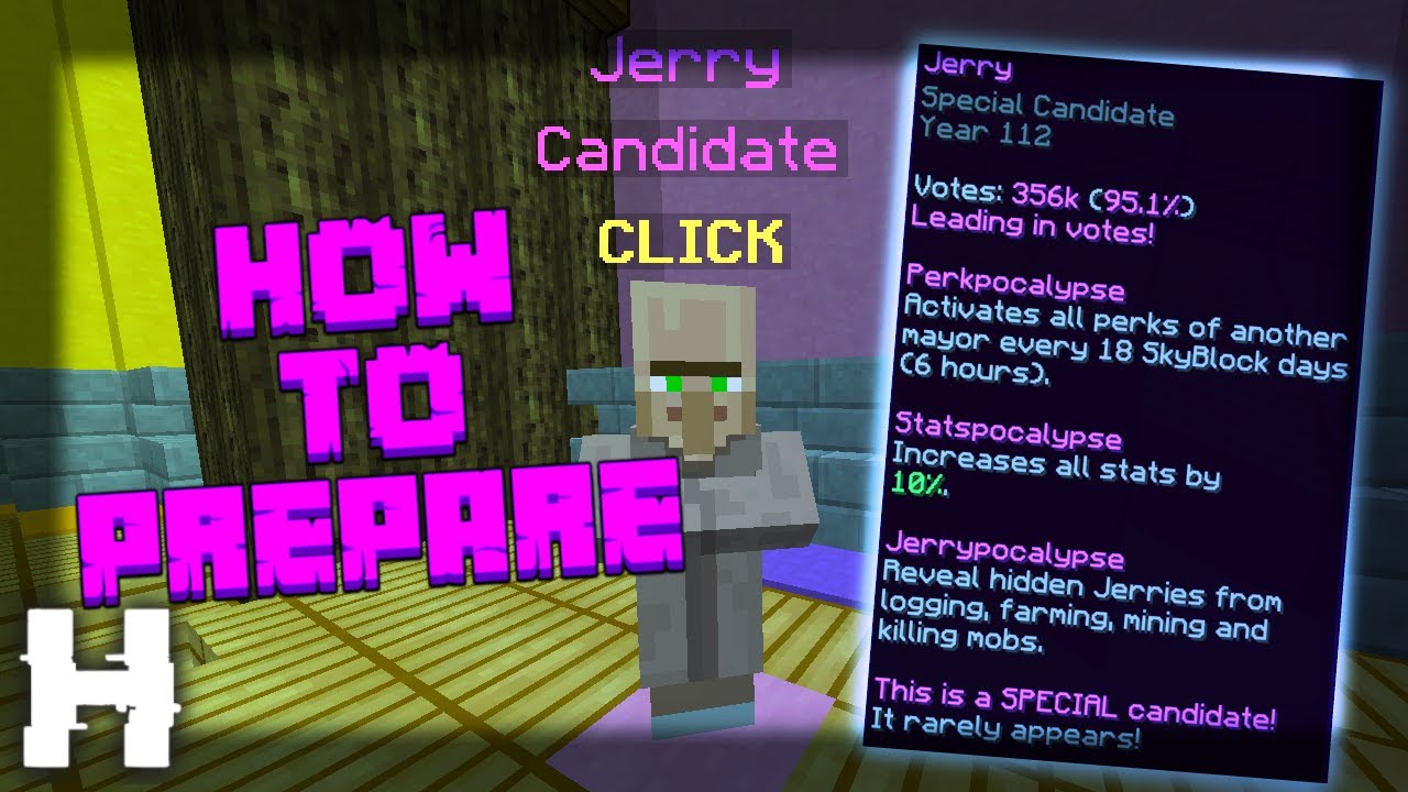 HYPIXEL SKYBLOCKS NEW MAYOR ?! // JERRY BECOMES MAYOR!!! // GUIDE ABT THE NEW MAYOR + TIPS ...