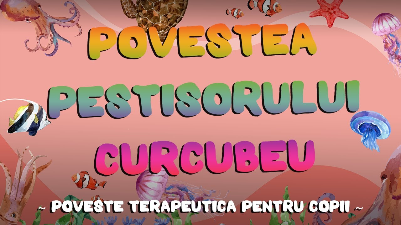 Povestea peștișorului curcubeu | Poveste terapeutica pentru copii ...