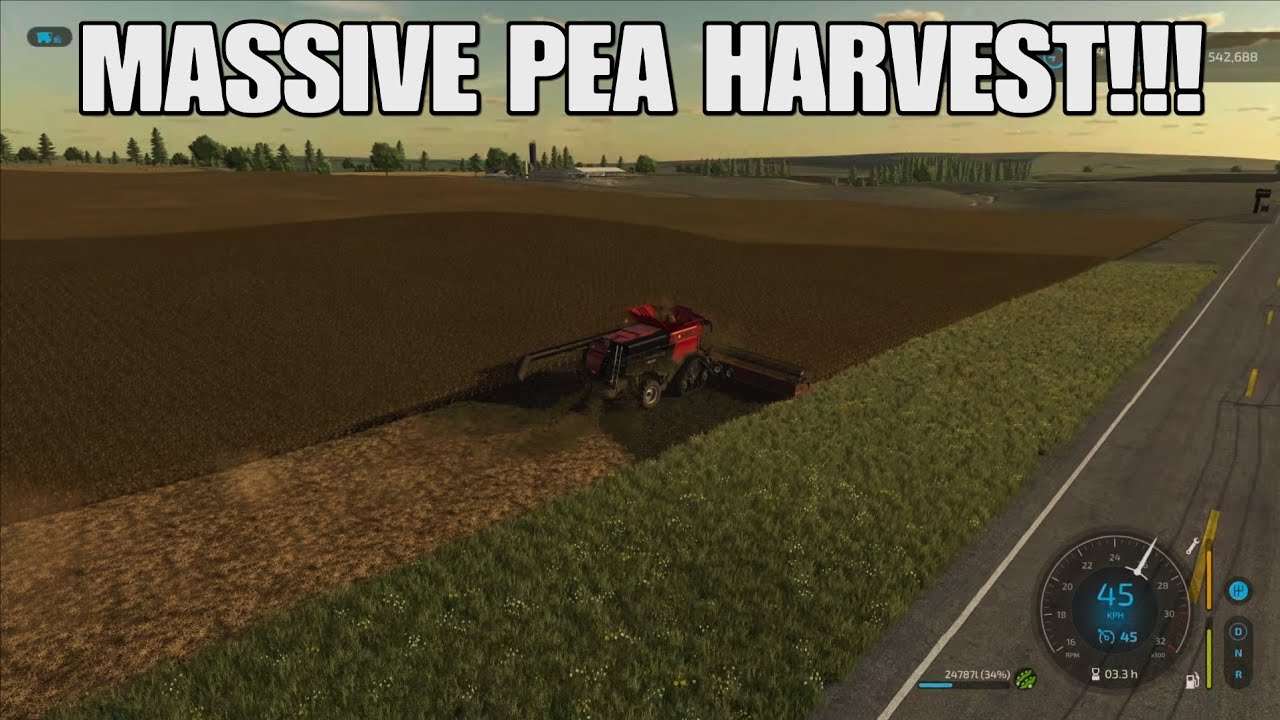 Monette Farms Map: Solo: Episode #6. Pea Harvest + Lentils Harvested ...