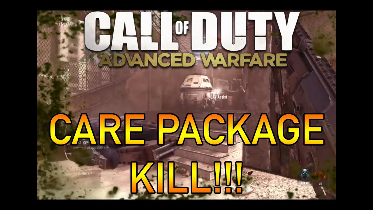 COD ADVANCED WARFARE CARE PACKAGE KILL! - YouTube