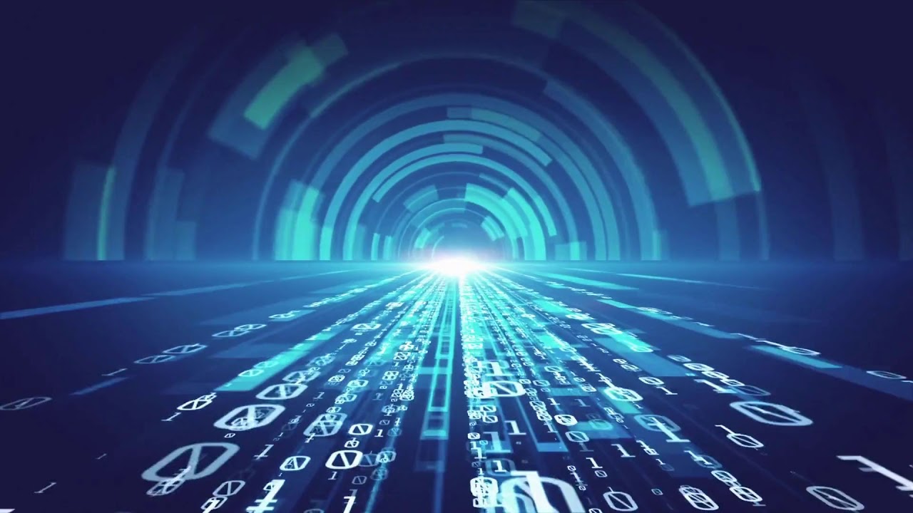 Video 515202 - Binary Digital Tunnel Footage - YouTube