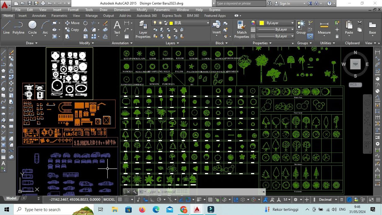 Cara Mendapatkan Berbagai Macam File Blok AutoCAD Secara Gratis - YouTube
