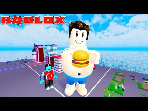 HER ŞEYİ YİYEREK DÜNYANIN EN ŞİŞMAN ADAMI OLDUM! - Roblox Munching Masters