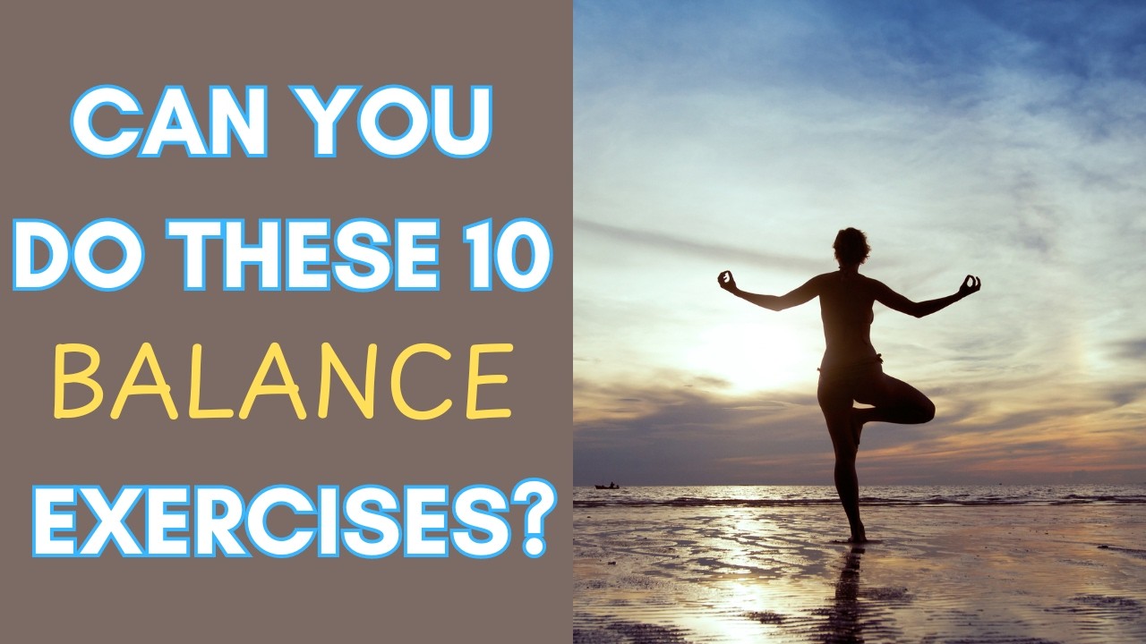 Check out these 10 balance moves and challenge yourself today! - YouTube