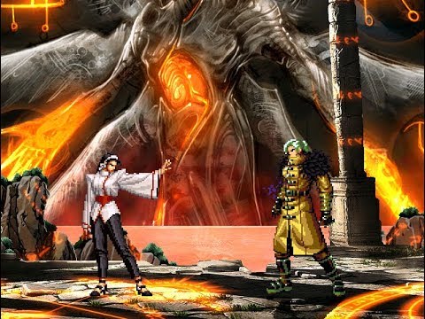 [KOF Mugen] Chizuru VS Kyaga - YouTube