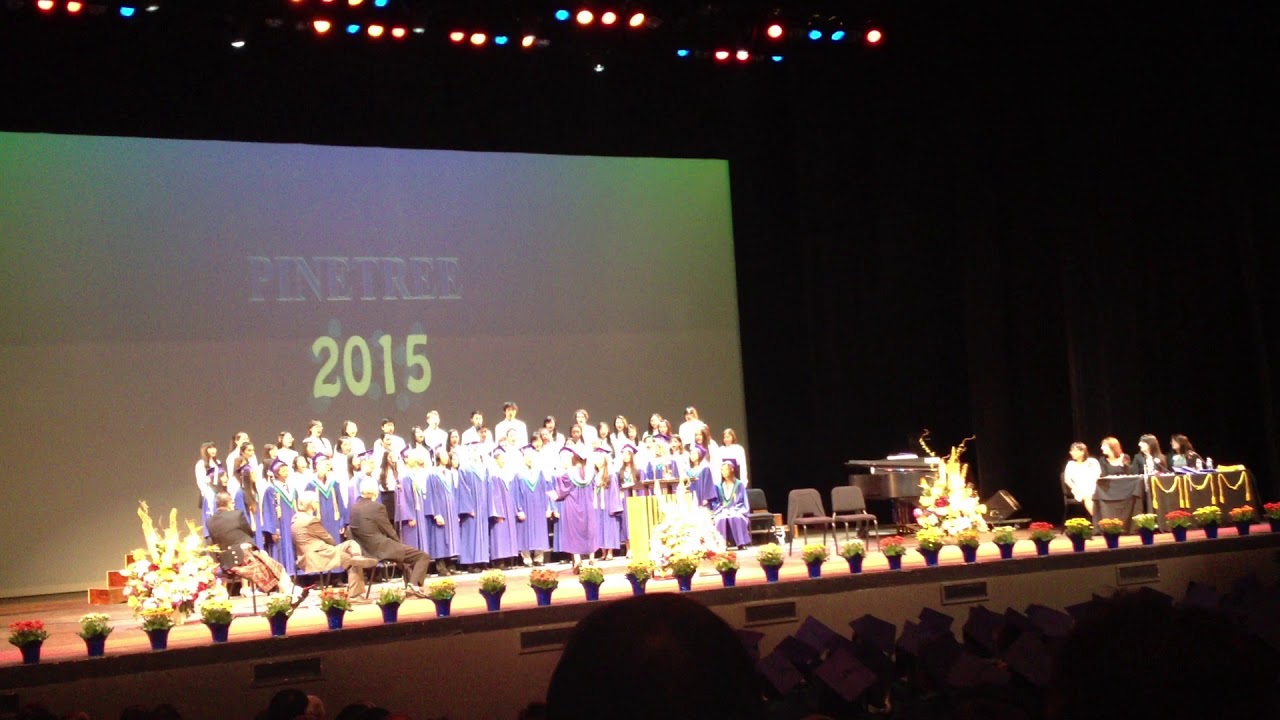 Our Time Is Here, Pinetree Secondary Graduation Song 2015 - YouTube