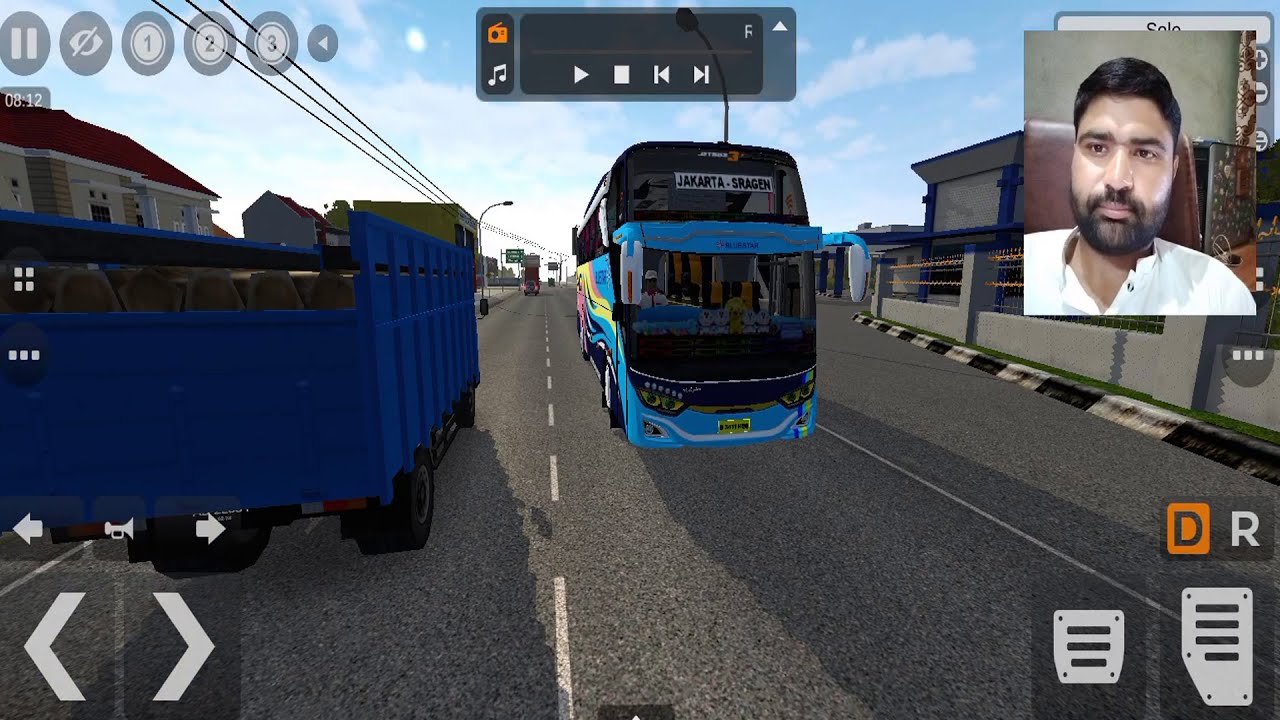 Bus Simulator Indonesia : HINO RK8 Jetbus 3+Luxury SHD Bus MOD Gameplay ...