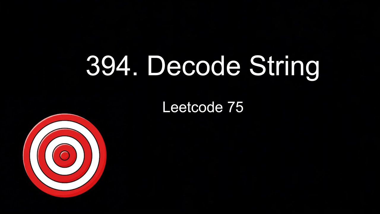 394. Decode String - YouTube