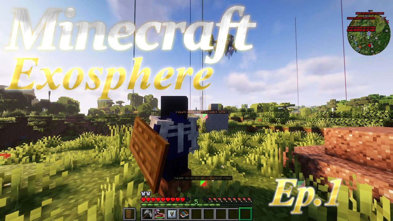 BM Exosphere | Minecraft Modded | No Commentary | Ep.1 - YouTube