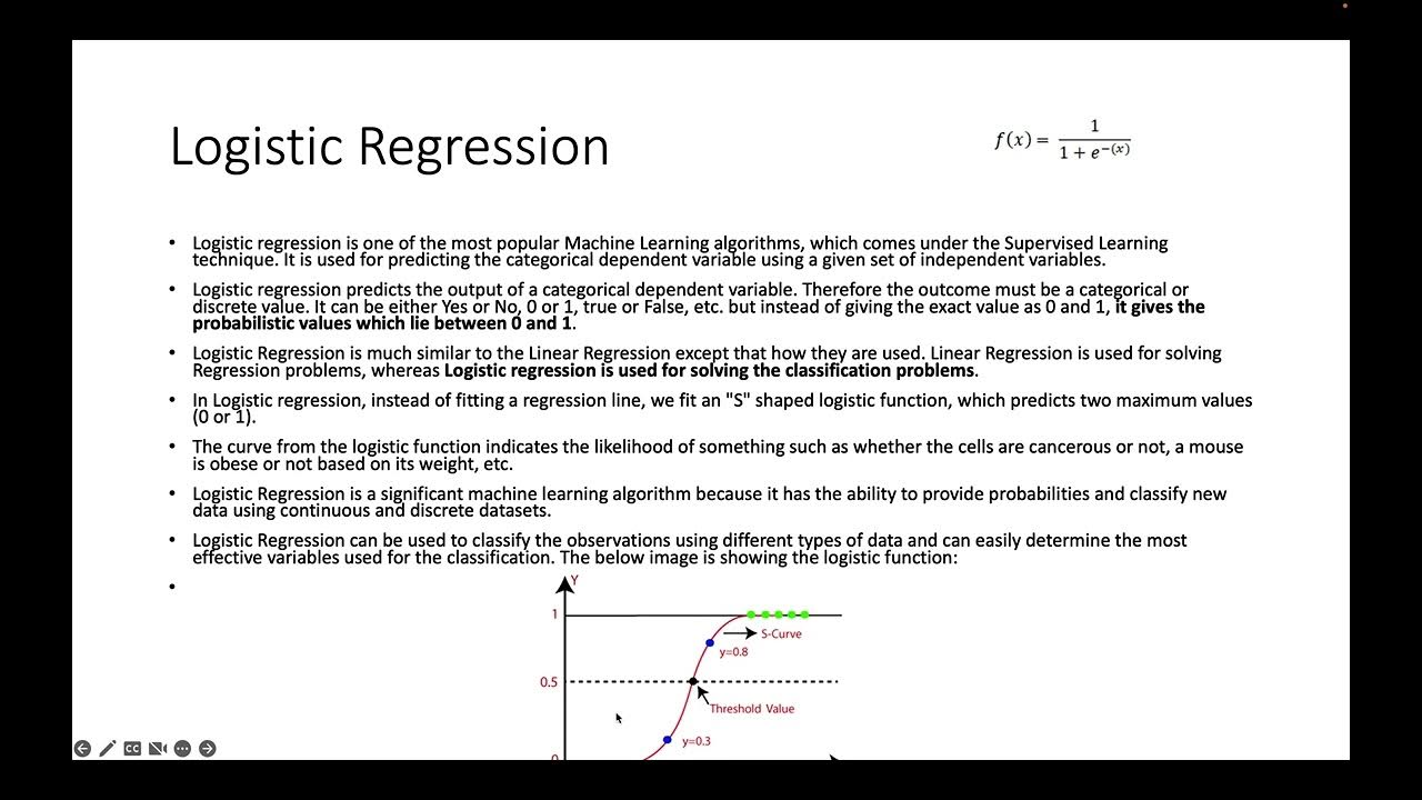Logistic Regression and KNN Explained - Machine Learning - YouTube