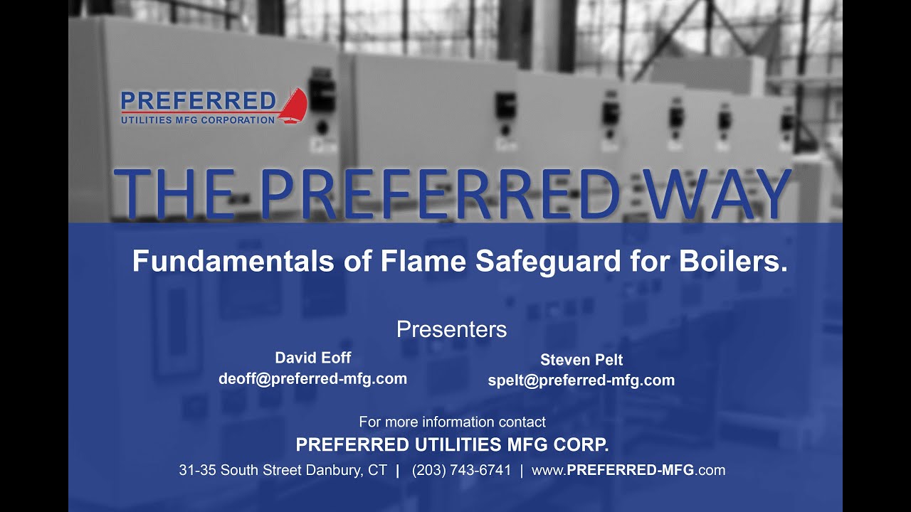 Fundamentals of Flame Safeguard for Boilers with Live Q&A - YouTube