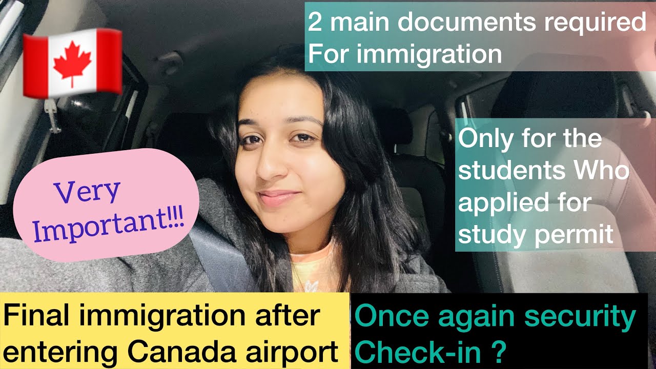 FINAL immigration at the Calgary airport!!! step by step guide ! - YouTube
