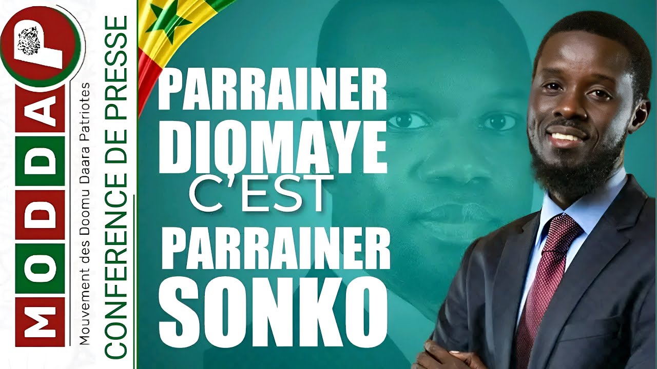 Conférence De Presse Moddap Thème Le Choix De Bassirou Diomaye Faye
