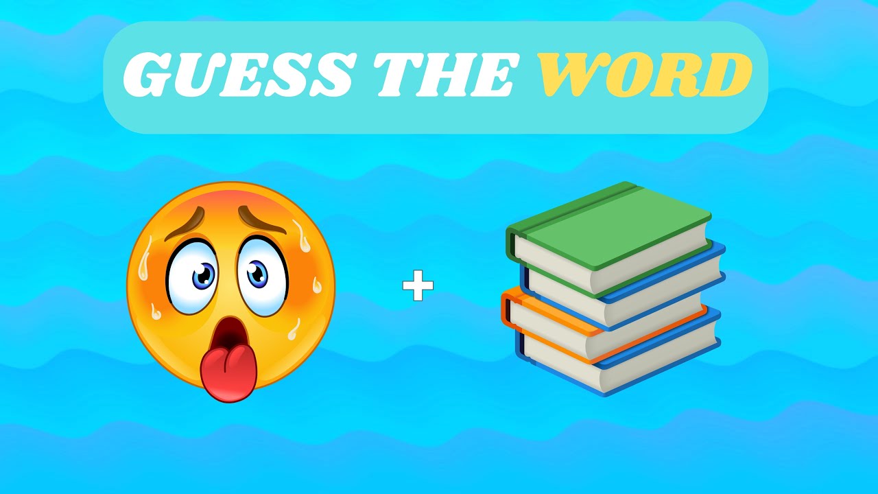 "EMOJI STICKER CHALLENGE 🥵 " : guess the compound word' - YouTube