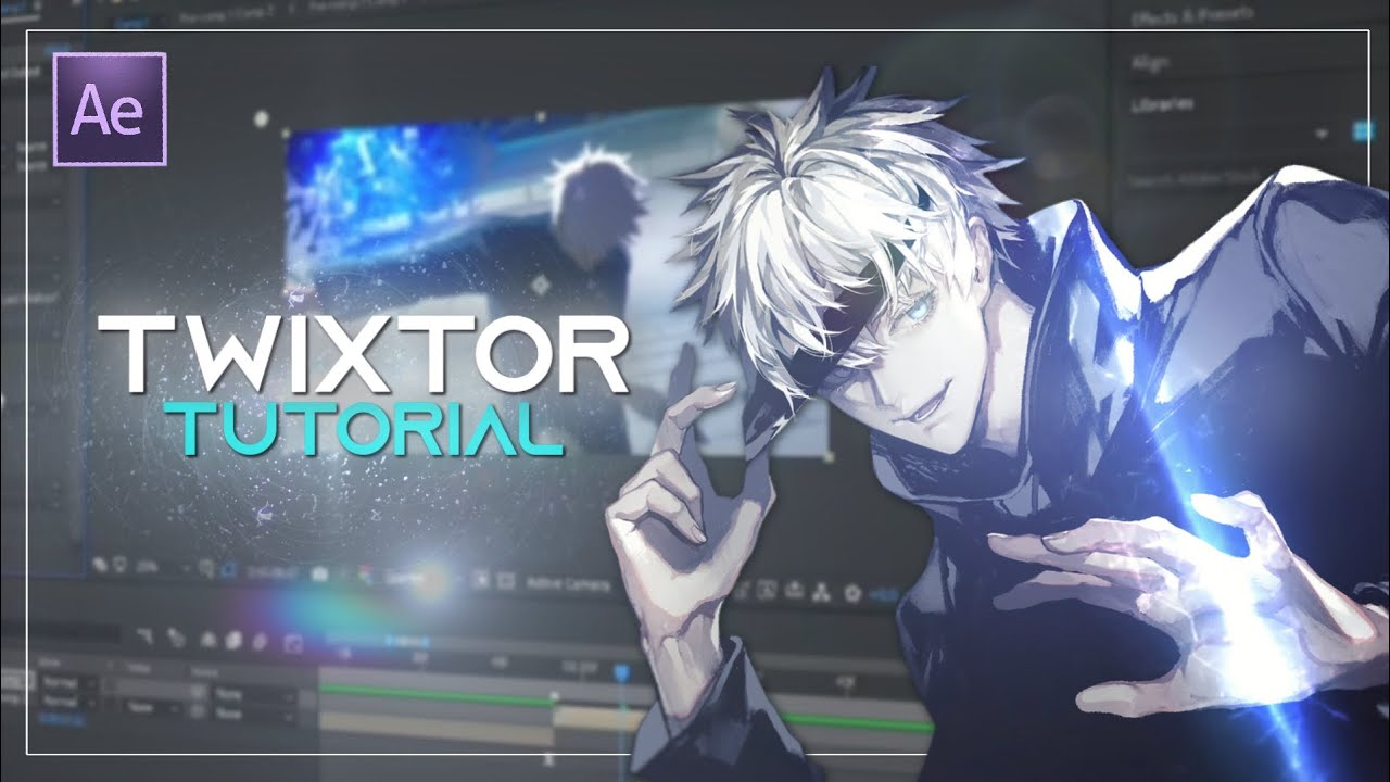 สอนทำ twixtor after effect Amv - YouTube
