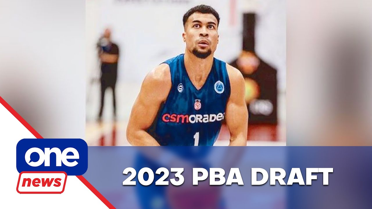 Stephen Holt top pick in PBA Season 48 draft - YouTube