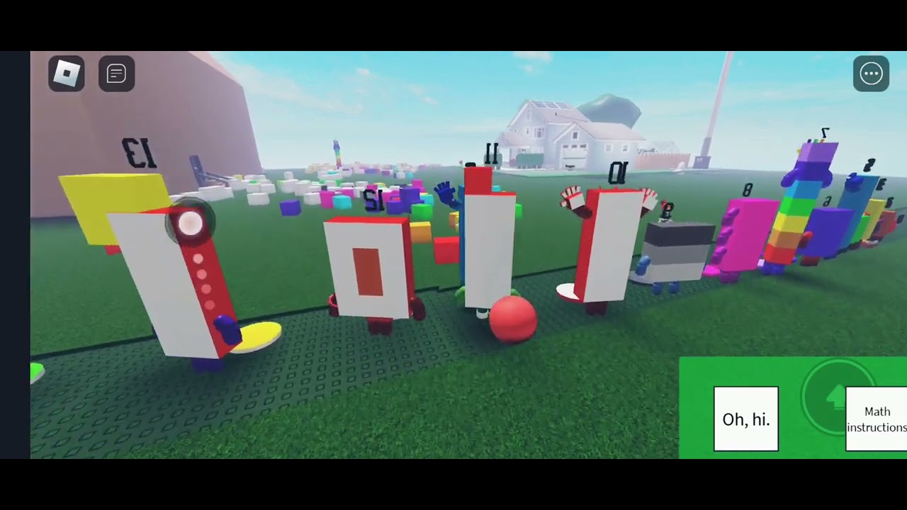 Numberblocks World Roblox play - YouTube