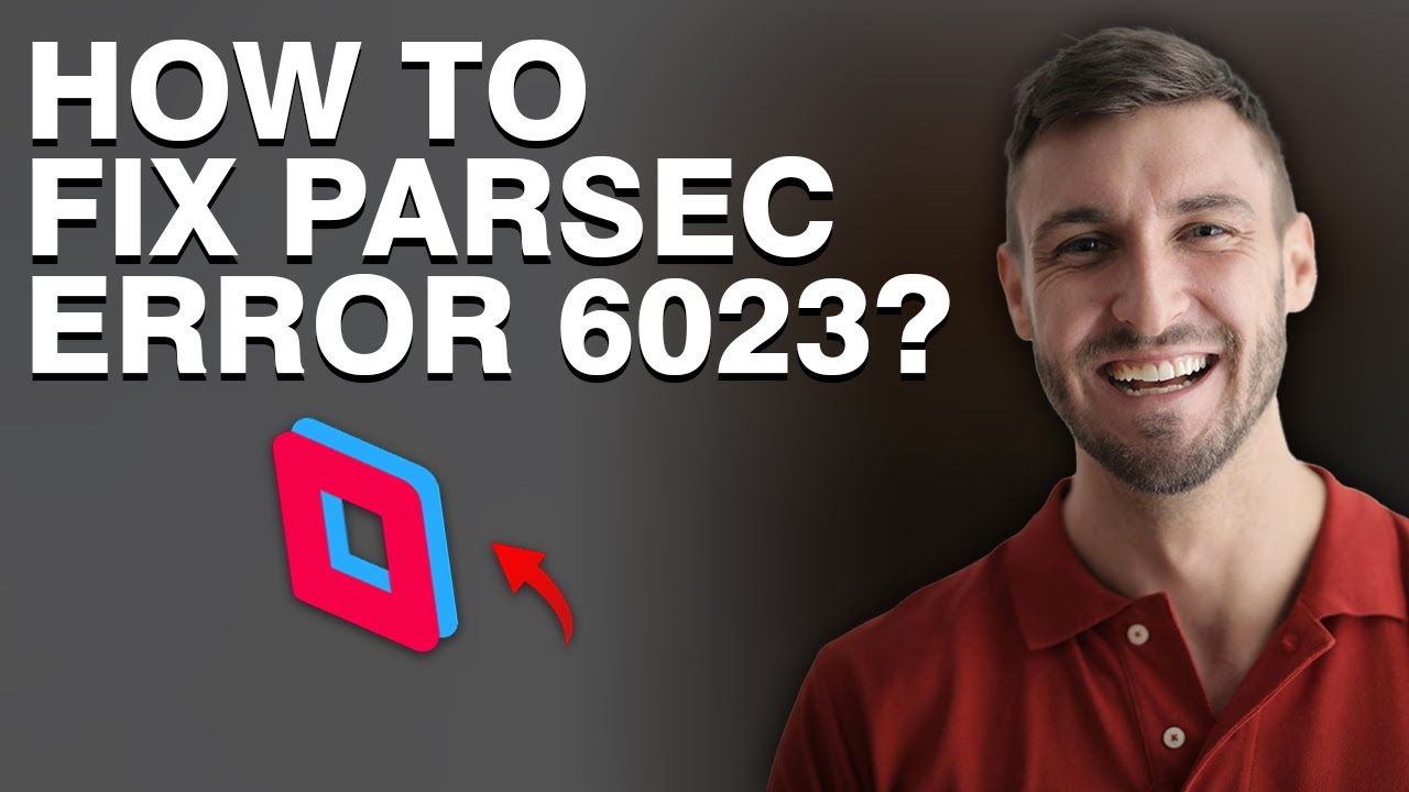 NEW*HOW TO FIX PARSEC ERROR 6023 - YouTube