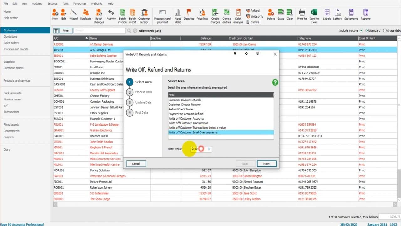 How To Write Off Debts On Sage Customer And Supplier Bad Debt Sage how-to-write-off-debts-on-sage-customer-and-supplier-bad-debt-sage