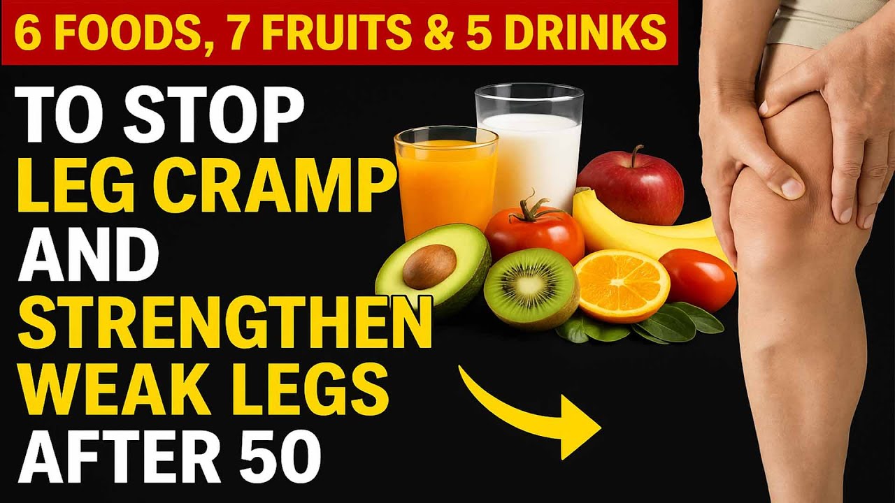 6 Foods, 7 Fruits & 5 Drinks to Stop Leg Cramps and Strengthen Weak ...