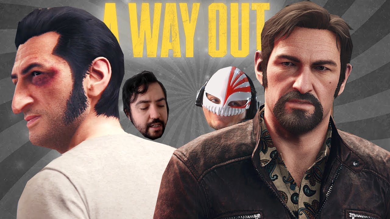 O JOGO QUE ME COLOCOU NA CADEIA! - A WAY OUT #1 - YouTube