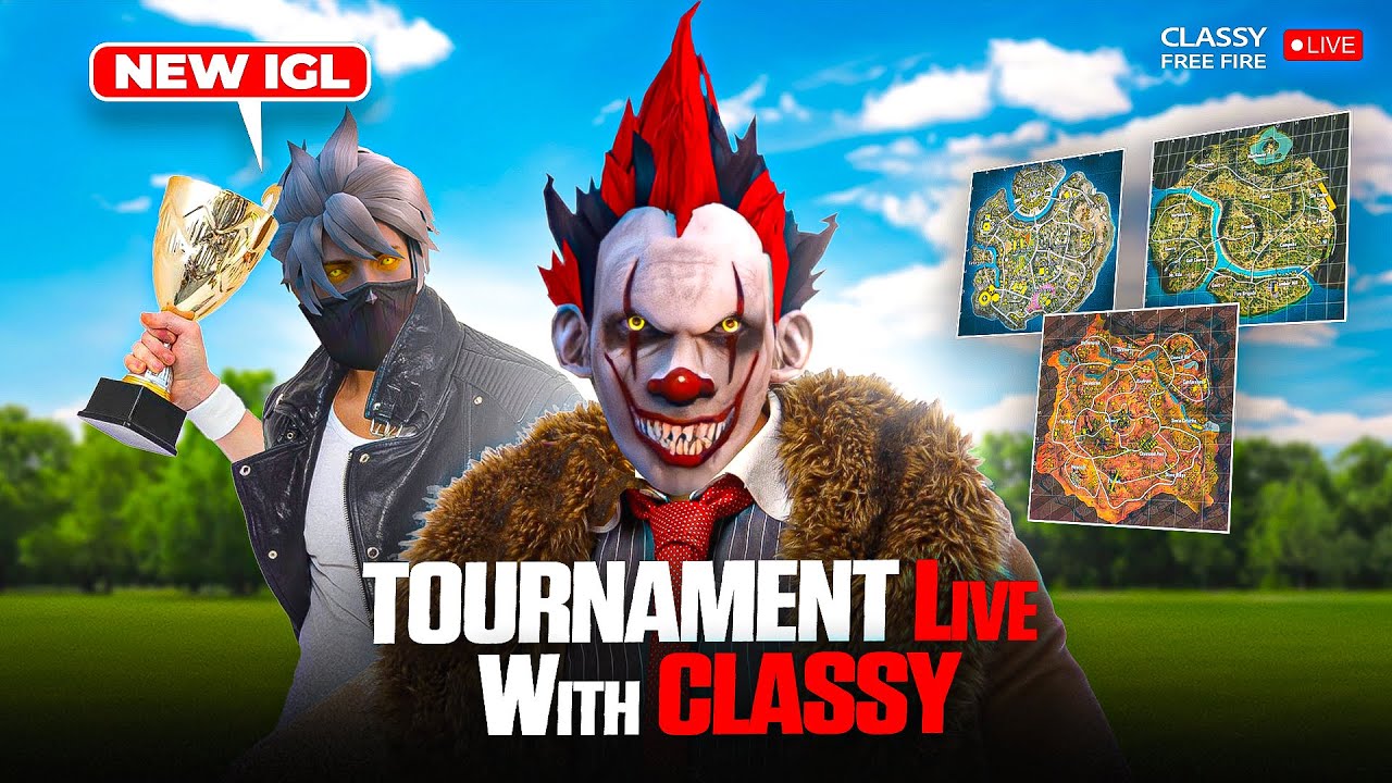 Tournamentzz BooyaH Streak Challenge 🚀 Classy Live 👽 #freefire #live # ...