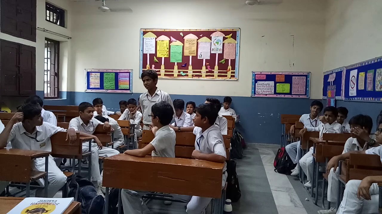 Happiness classes in RPVV CIVIL LINES - YouTube