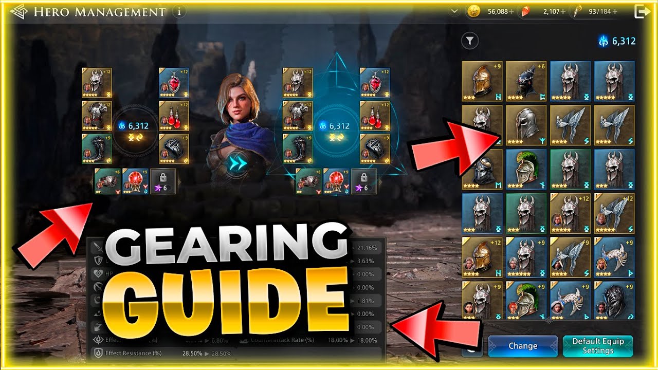 GET IT RIGHT! The Ultimate Gear Guide King Arthur: Legends Rise - YouTube