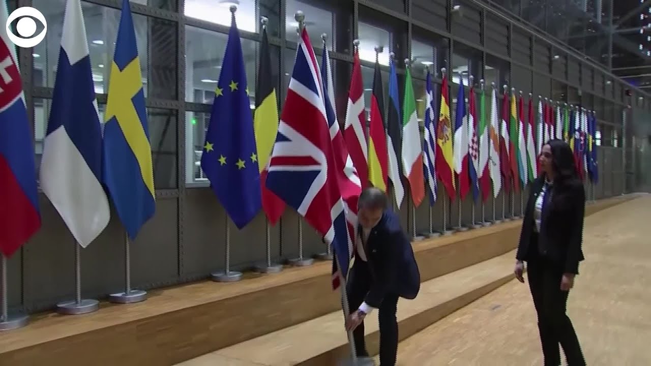 BREXIT DAY: British flag taken down as United Kingdom leaves European ...