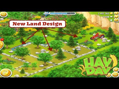 Hay Day - New Land Design - The Water Park - Part One - YouTube