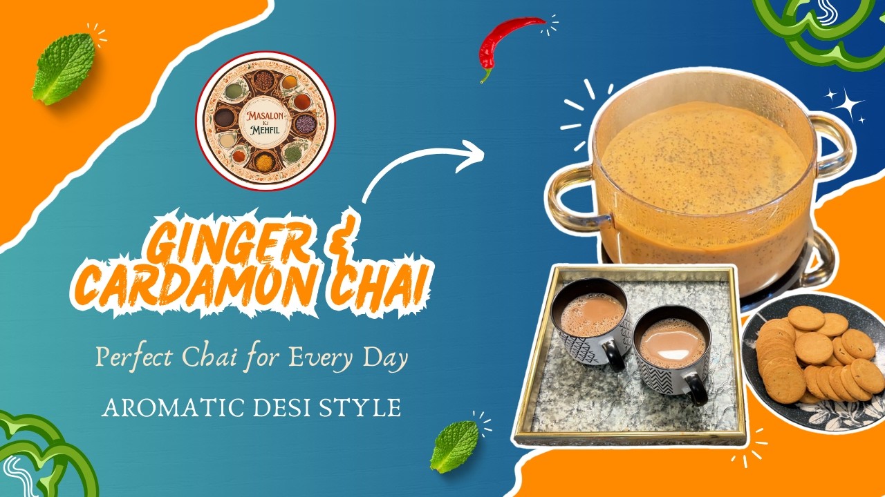 Calling All Chai Lovers! The Perfect Ginger & Cardamom Chai for Every ...