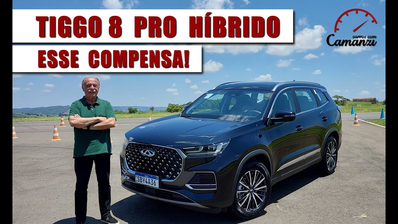 Tiggo 8 Pro Hybrid: bom consumo e bom desempenho - impressões do ...