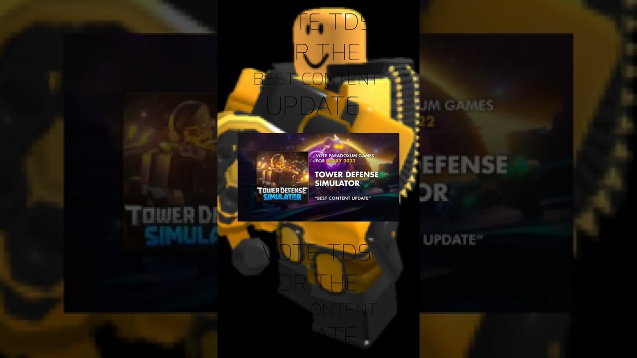 VOTE TDS FOR THE BLOXY/INNOVATION AWARDS 2022! BEST CONTENT UPDATE ...