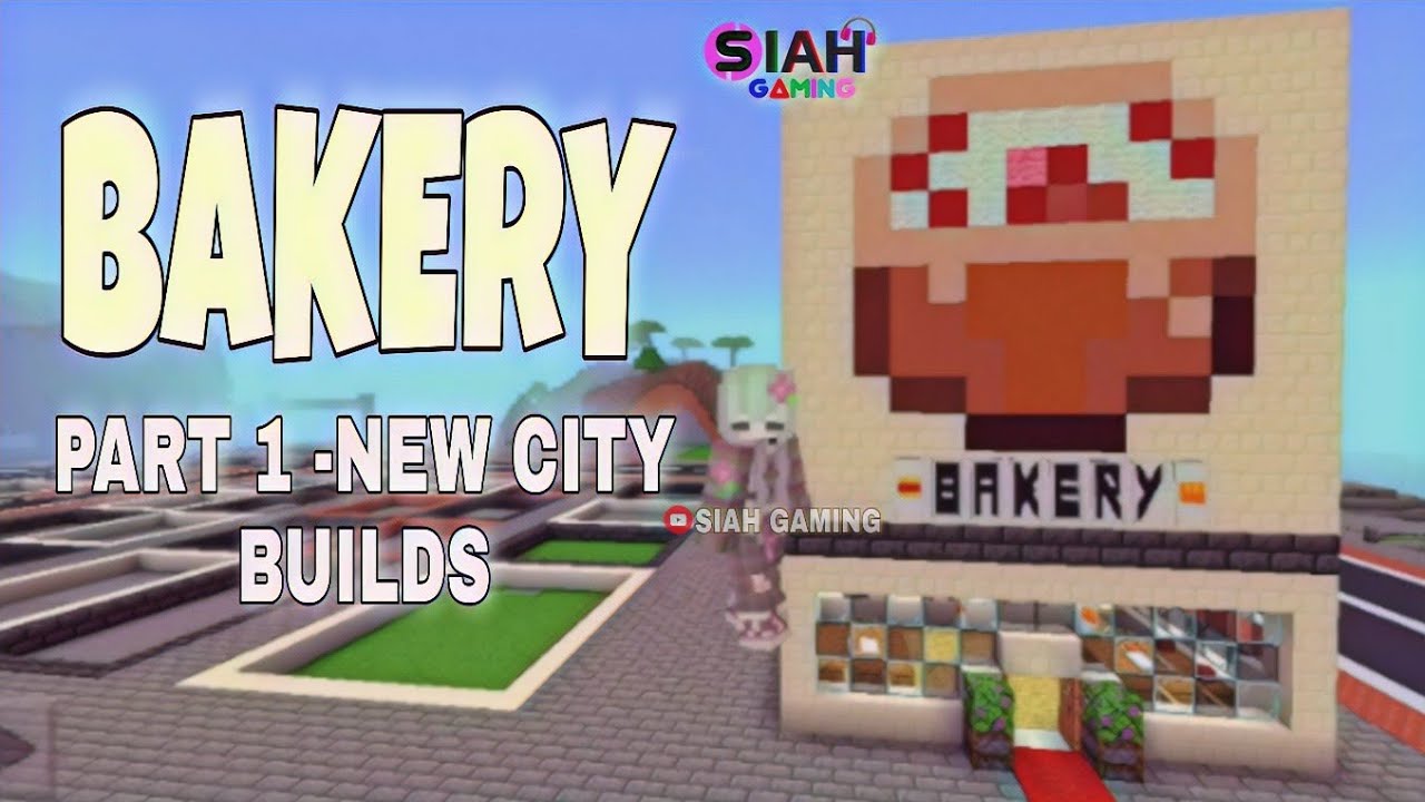 Bakery | New City 🏙 [Speed Build] - Part 1 | minecraft | kawaii world ...