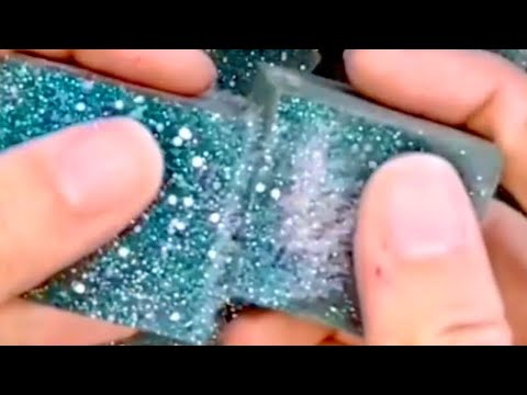 the BEST FROZEN FLORAL FOAM compilation | crunchy crisps | ASMR | Like ...