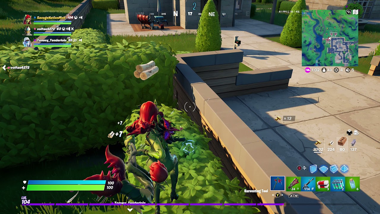 Fortnite "Poison Ivy" Skin Gameplay (No Commentary) - YouTube