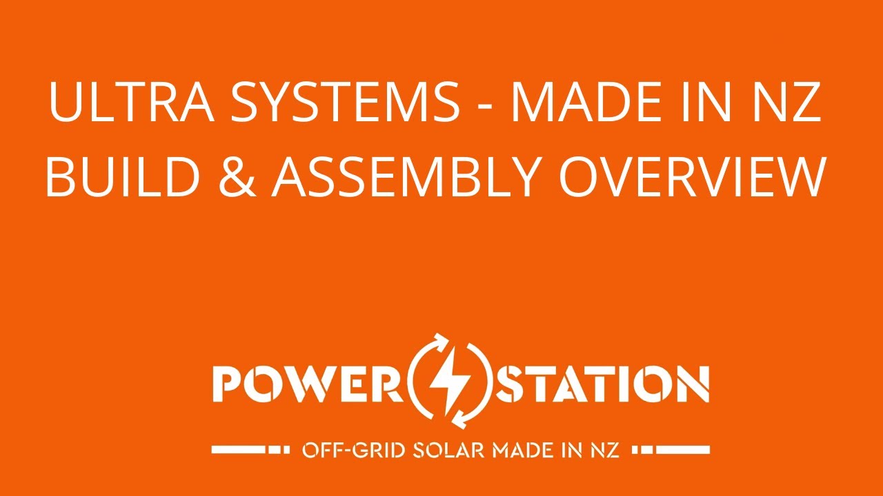ULTRA Systems - Made In NZ - Build and Assembly overview - YouTube