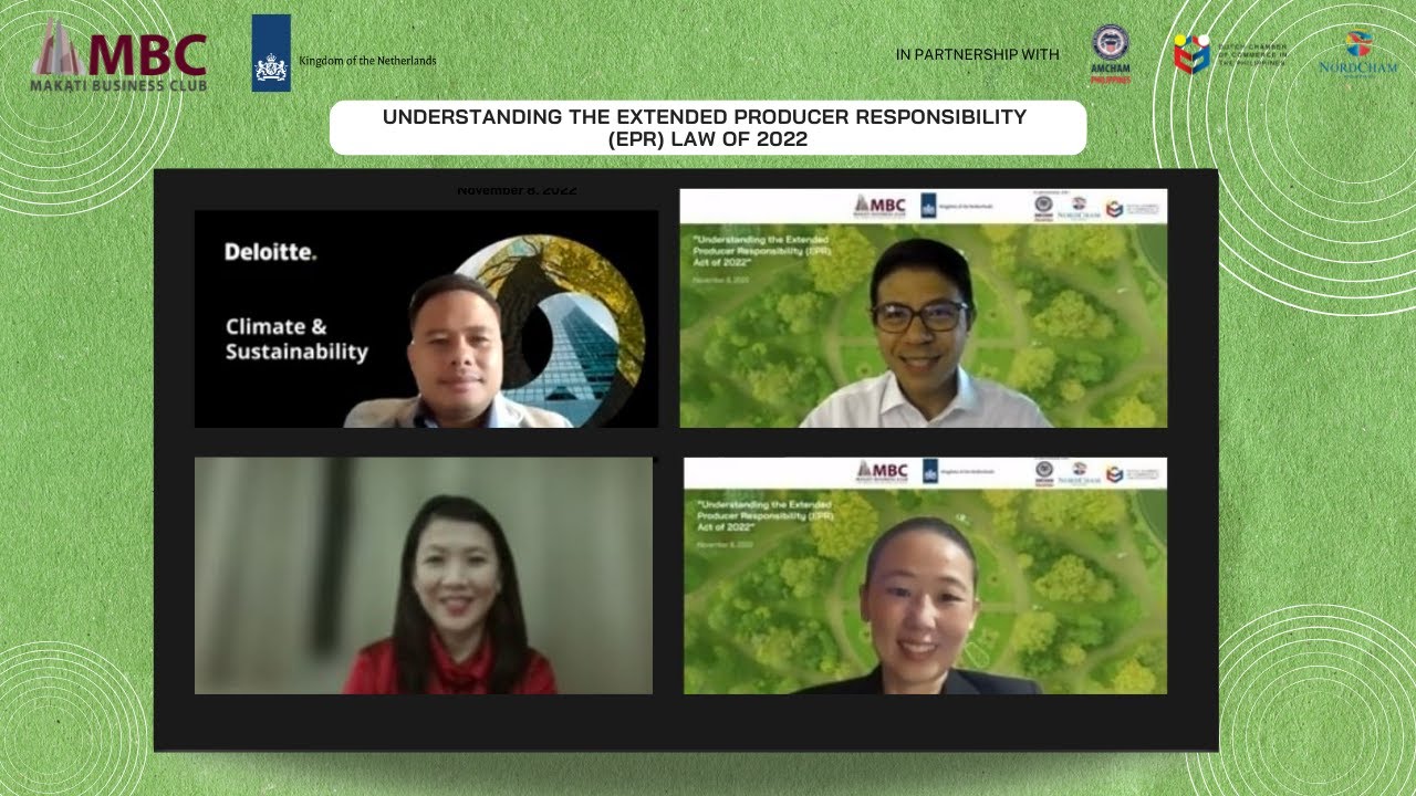 Circular Economy Forum Series | Understanding the Extended Producer ...