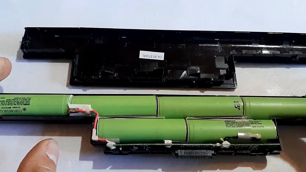 Reparando Bateria de Notebook = Conectada 0% Sem Carregar - YouTube